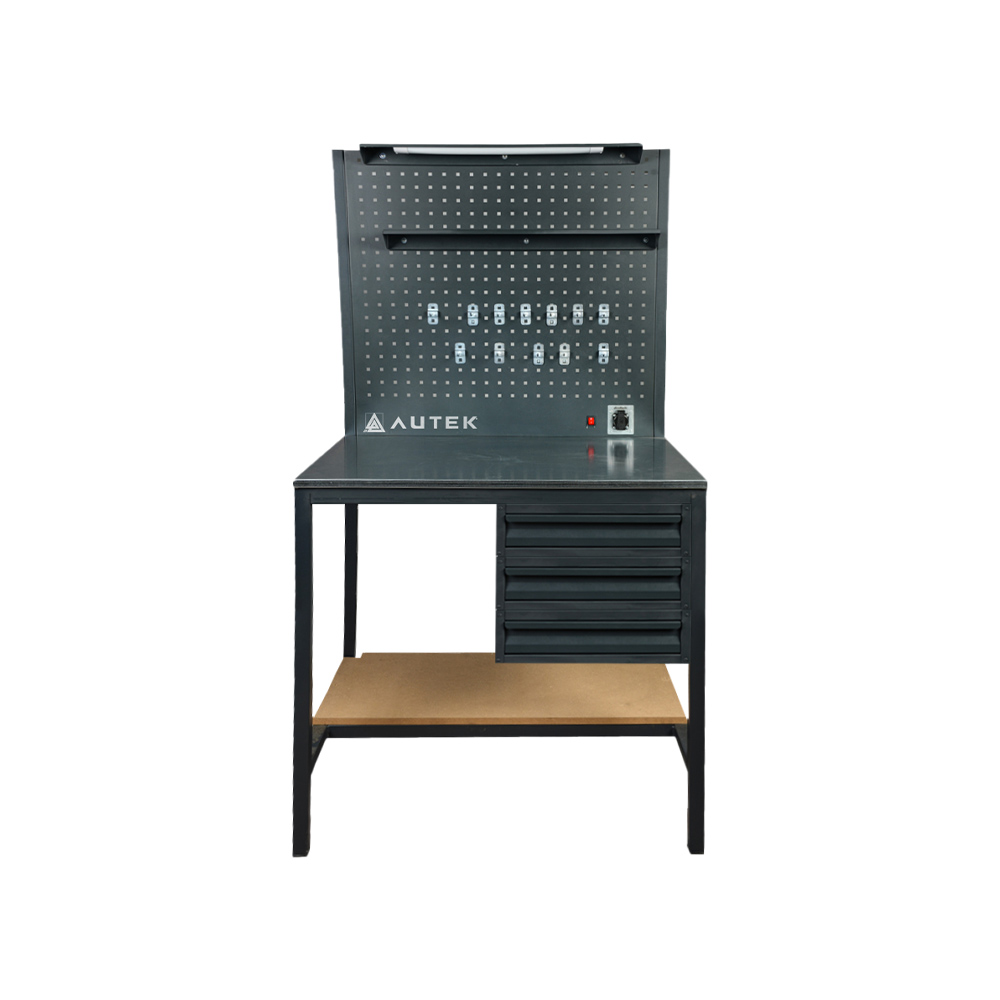Autek Çalışma Tezgâhı 3 Çekmeceli 1m Antrasit - Autek Hidrolik Hırdavat ...